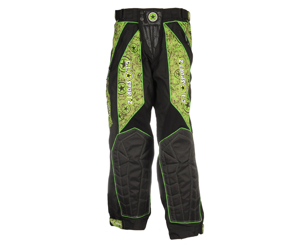 GI Sportz Herald Paintball Pants - Lime Green - ANSgear.com