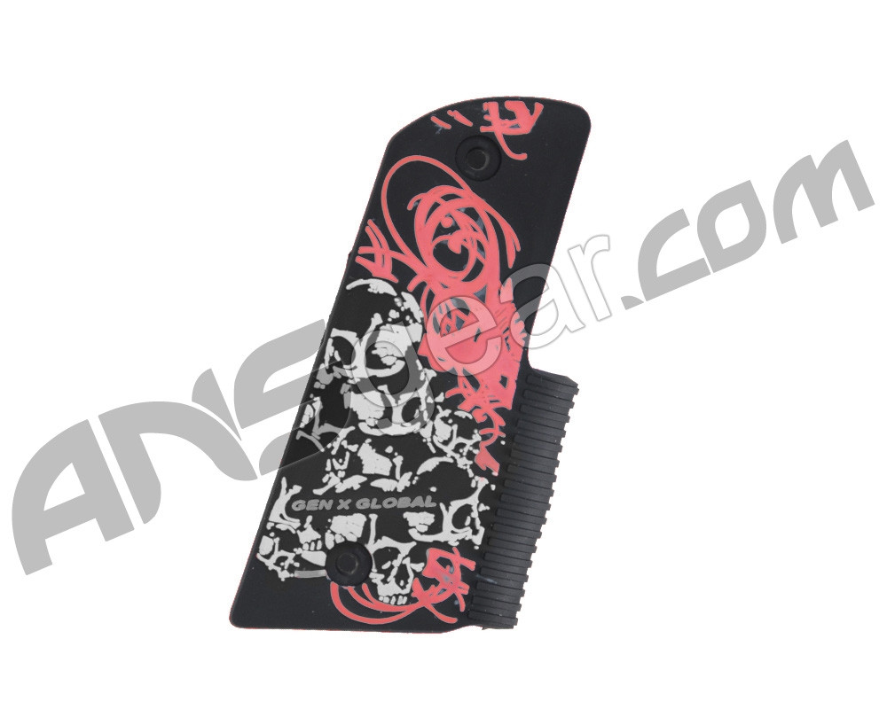 Gen X Global Skull Graffiti 45 Grip - Black/Red/White - ANSgear.com