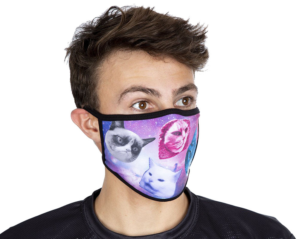 HK Army Anti-Dust Face Mask - Space Cats
