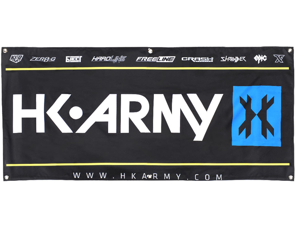 HK Army Typeface Banner - 70" x 33"