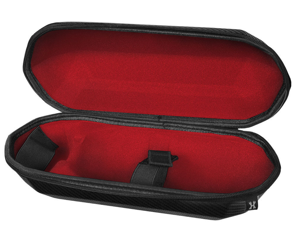HK Army EXO Carbon Fiber Tank Case - Carbon Black/Red