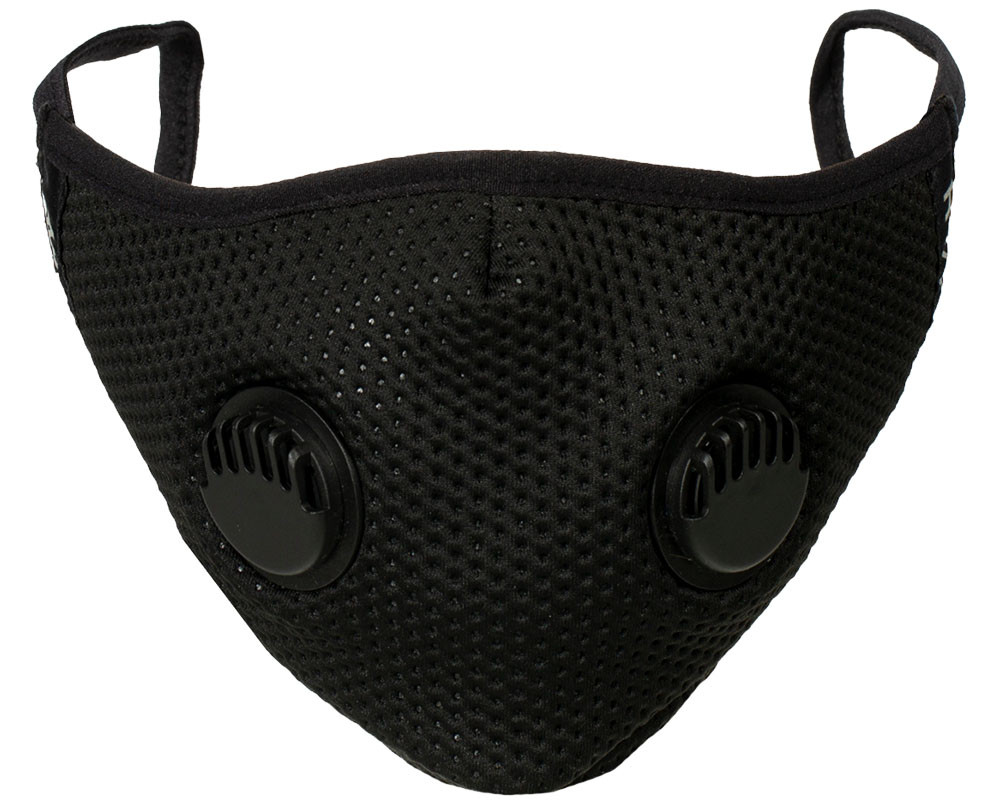 HK Army FLTRD Air Carbon Filtered Face Mask - Black