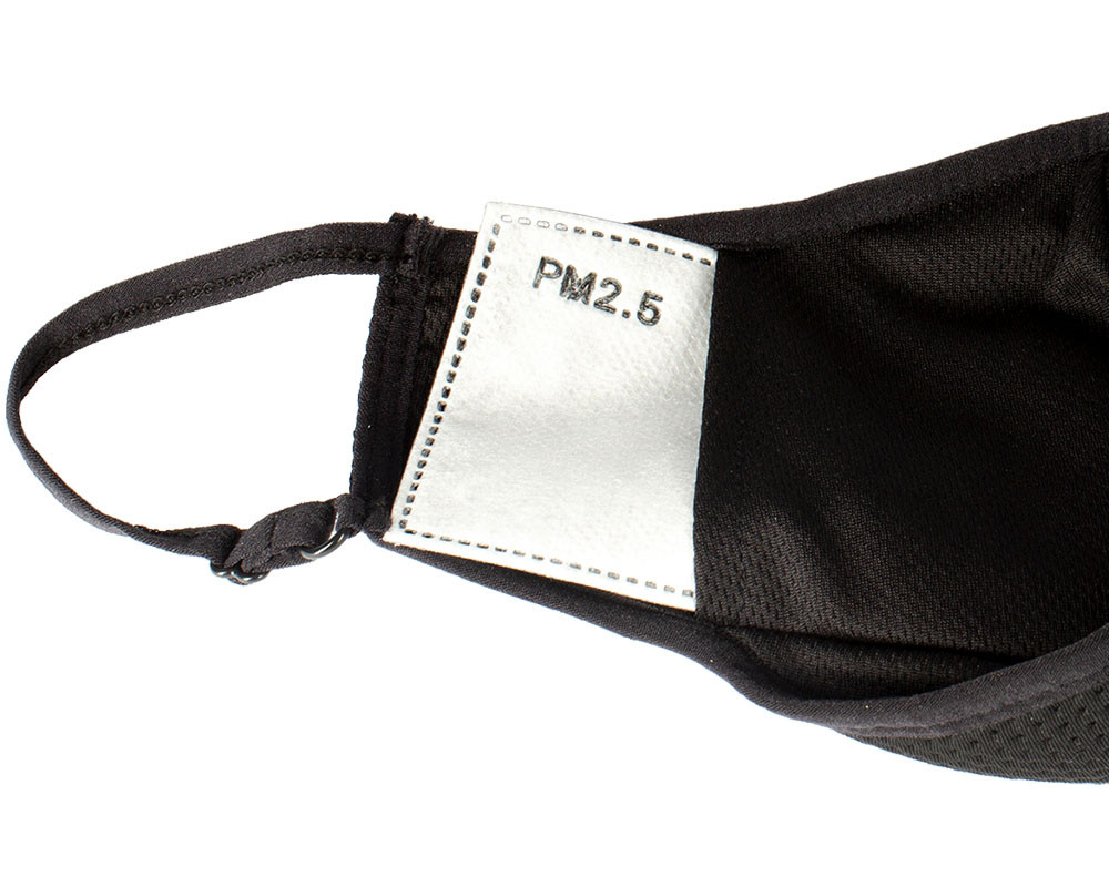 HK Army FLTRD Air Carbon Filtered Face Mask - Black