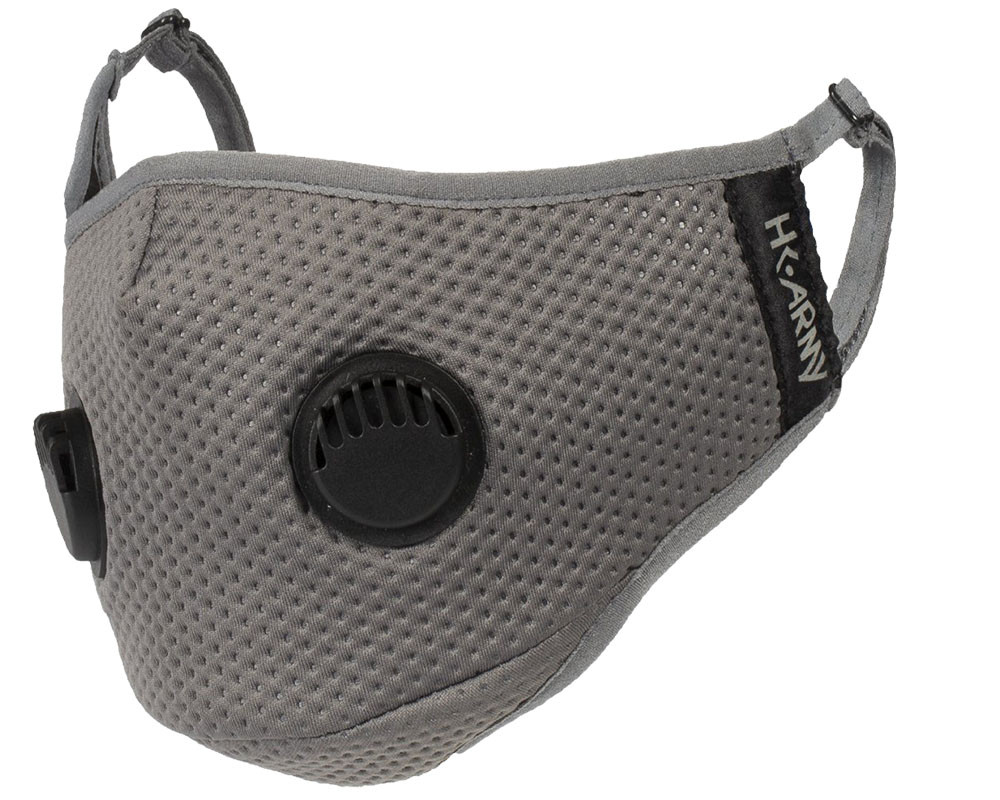 HK Army FLTRD Air Carbon Filtered Face Mask - Grey