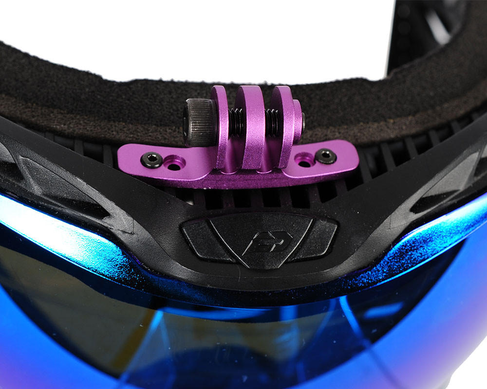 HK Army Universal GoPro Goggle Camera Mount - Purple