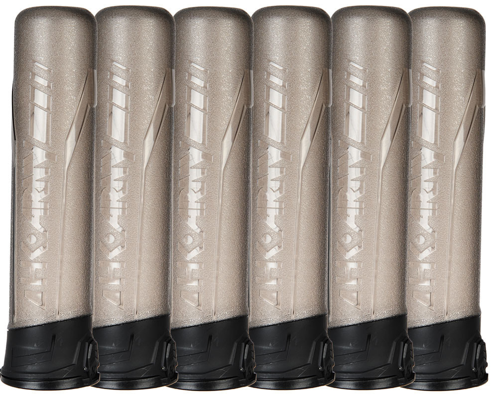HK Army 6-Pack 165 Round Push Button Paintball Pod - Smoke/Black/Black