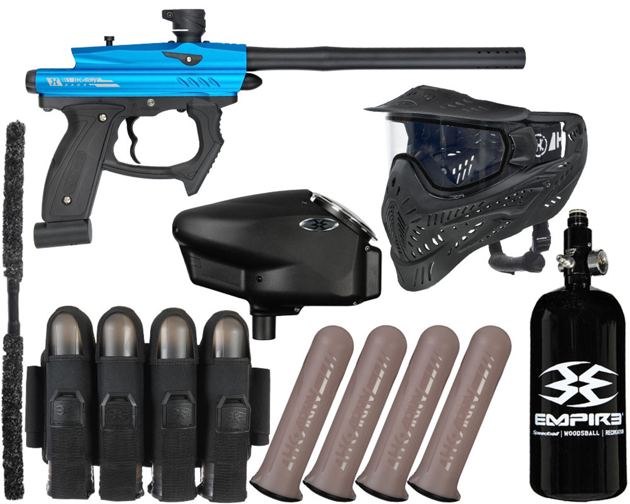HK Army SABR Vendetta Paintball Gun Package Kit