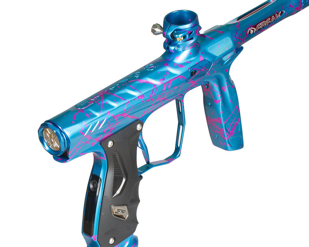 HK Army Shocker AMP Electronic Paintball Gun - Splash Arctic (Teal/Pink)