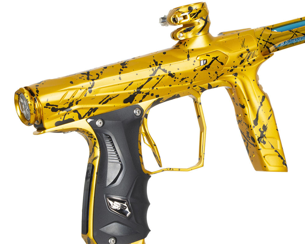 HK Army Shocker AMP Electronic Paintball Gun - Splash Midas (Gold/Black)