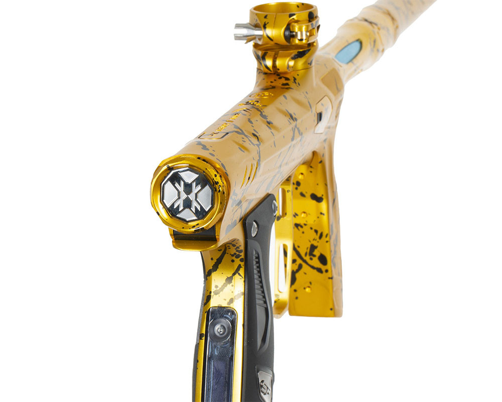 HK Army Shocker AMP Electronic Paintball Gun - Splash Midas (Gold/Black)