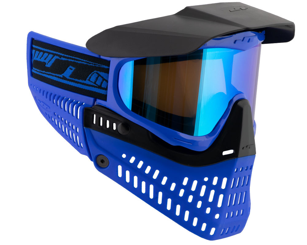 JT Pro-Flex Thermal Paintball Mask - Blue/Black