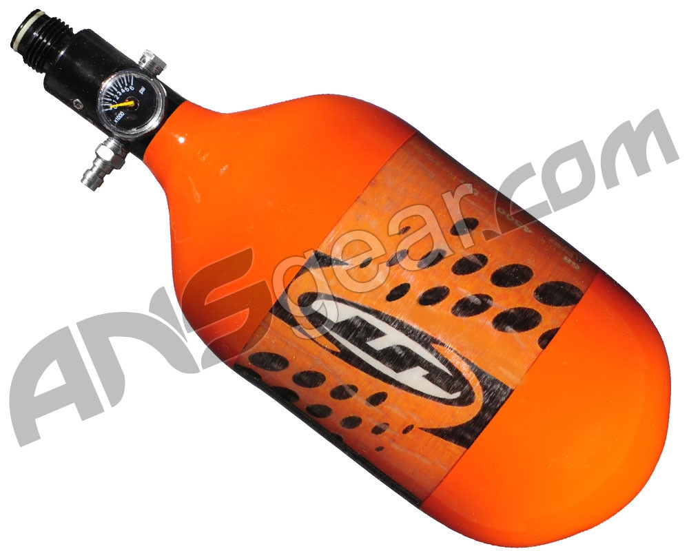 JT Mega Lite 68/4500 Compressed Air Paintball Tank - Orange