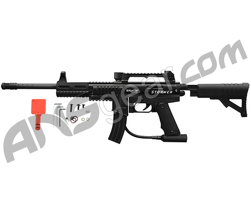 Kingman Spyder Stormer .50 Caliber Paintball Gun - Black - ANSgear.com