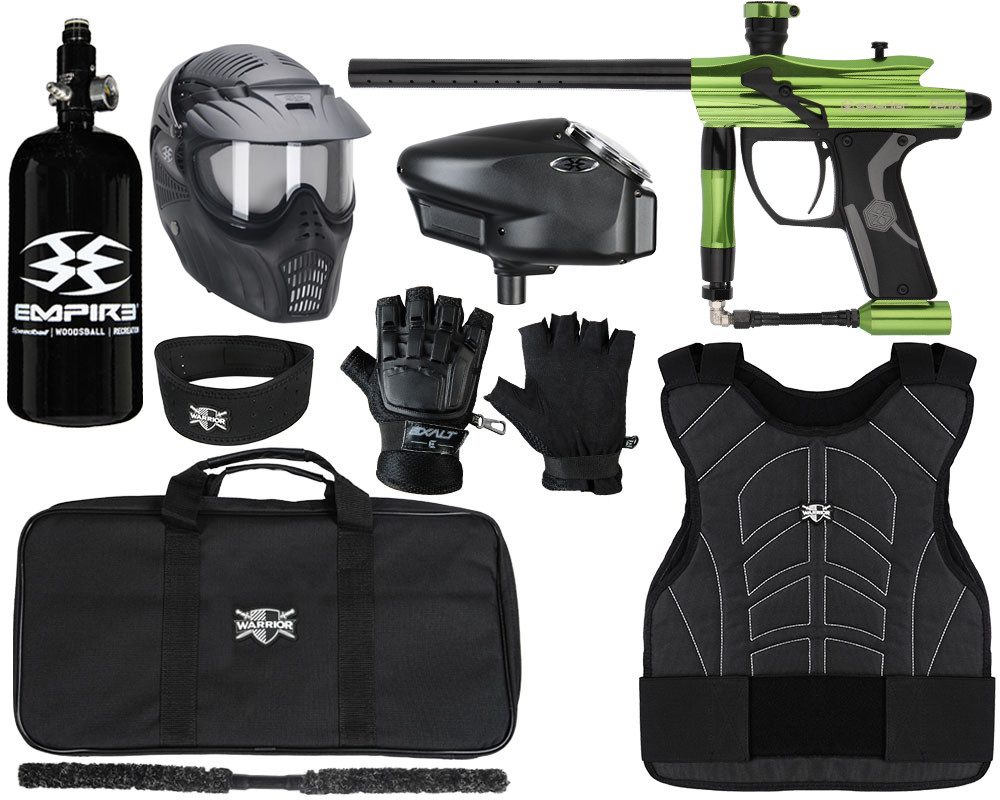 Kingman Spyder Fenix Level 3 Protector Paintball Gun Package Kit