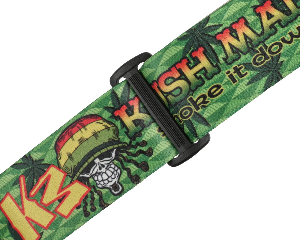 KM Paintball Universal JT Goggle Strap - Kush Made Rasta - ANSgear.com
