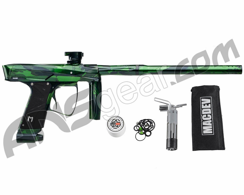 MacDev Clone GTi Paintball Gun - L.E. Green Camo - ANSgear.com