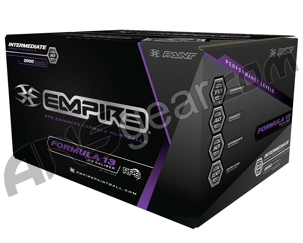 Empire Formula 13 500 Round Paintballs - Yellow Fill ( .68 Caliber ...