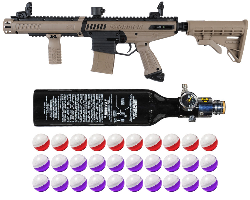 PepperBall Home Defense Kit 2 - Tippmann Stormer Elite Dual Fed