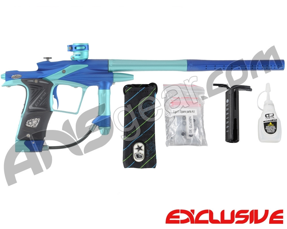 Planet Eclipse 2011 Ego Paintball Gun - Dynasty Blue/Aqua - ANSgear.com