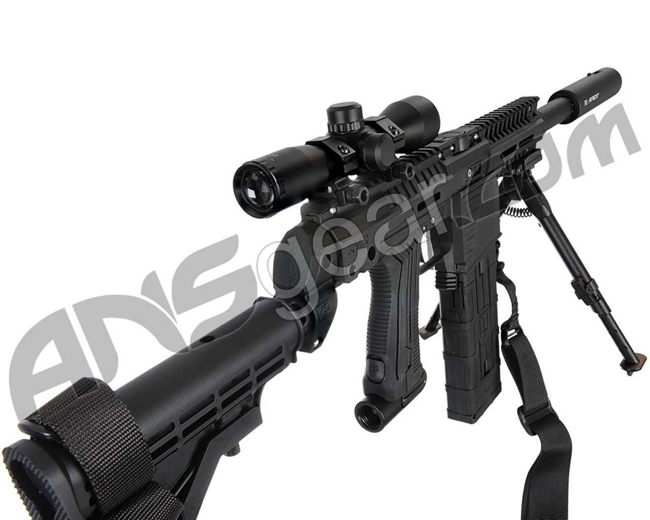 Planet Eclipse EMEK MF100 (PAL Enabled) Mag Fed Long Range Paintball Gun Package Kit