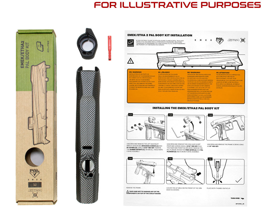 Planet Eclipse Etha 2/EMEK PAL Graphic Body Kit - Love