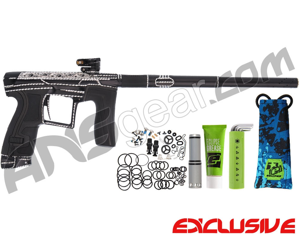 Planet Eclipse Geo 4 Paintball Gun w/ Premiere Engraving - Midnight