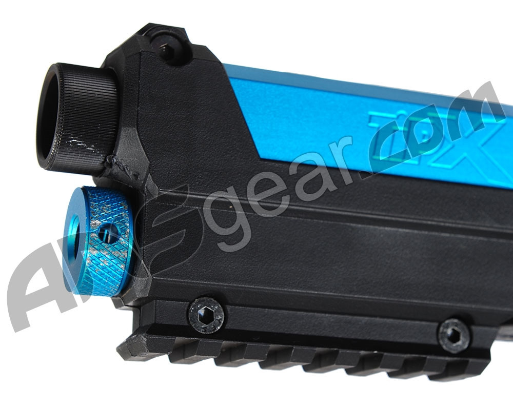 Refurbished - Tippmann TiPX Trufeed Deluxe Pistol Kit - Black/Dust Teal ...