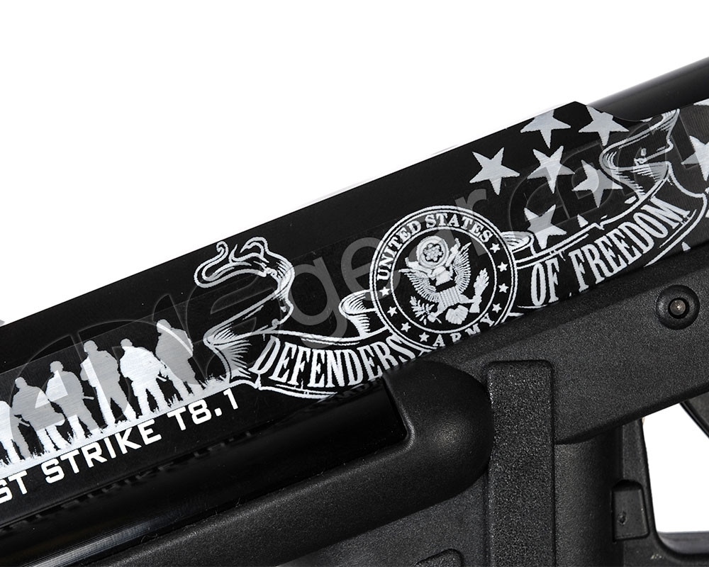 Tiberius Arms 8.1 Paintball Gun Pistol - Laser Engraved Army