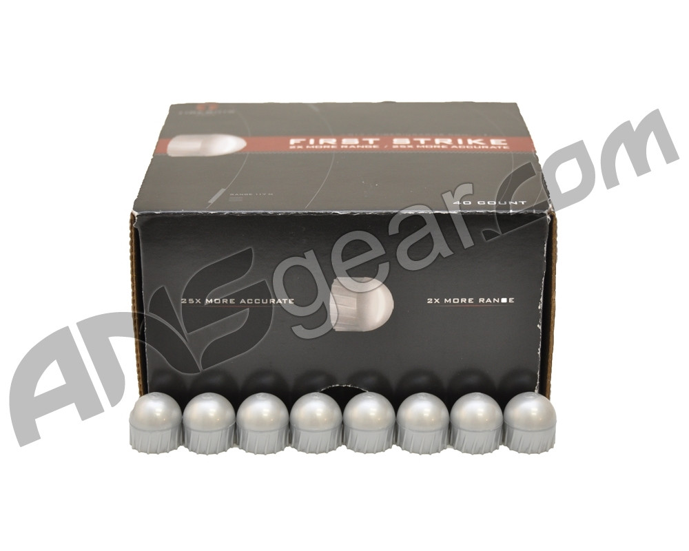 Tiberius Arms First Strike Paintballs 40 Count - White Fill - ANSgear.com