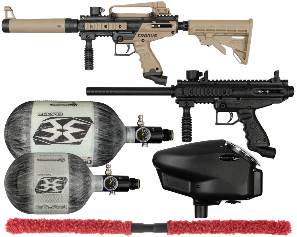 Tippmann Cronus Competition Paintball Gun Package Kit