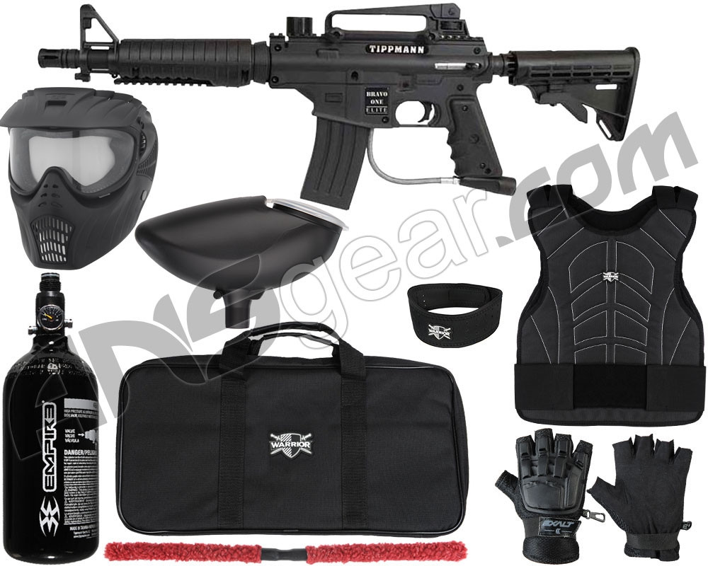 Tippmann Bravo One Elite Tactical Level 1 Protector Paintball Gun ...