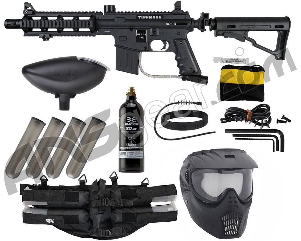 Tippmann Sierra One Epic Paintball Gun Package Kit