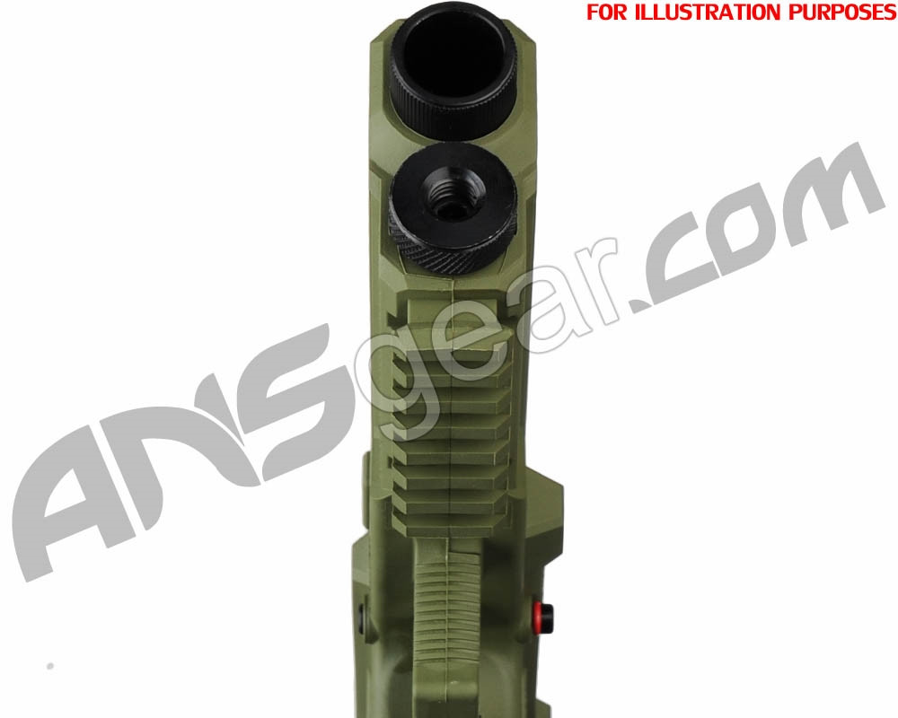 Tippmann TiPX Trufeed Deluxe Pistol Kit - Black/Dust Yellow - ANSgear.com