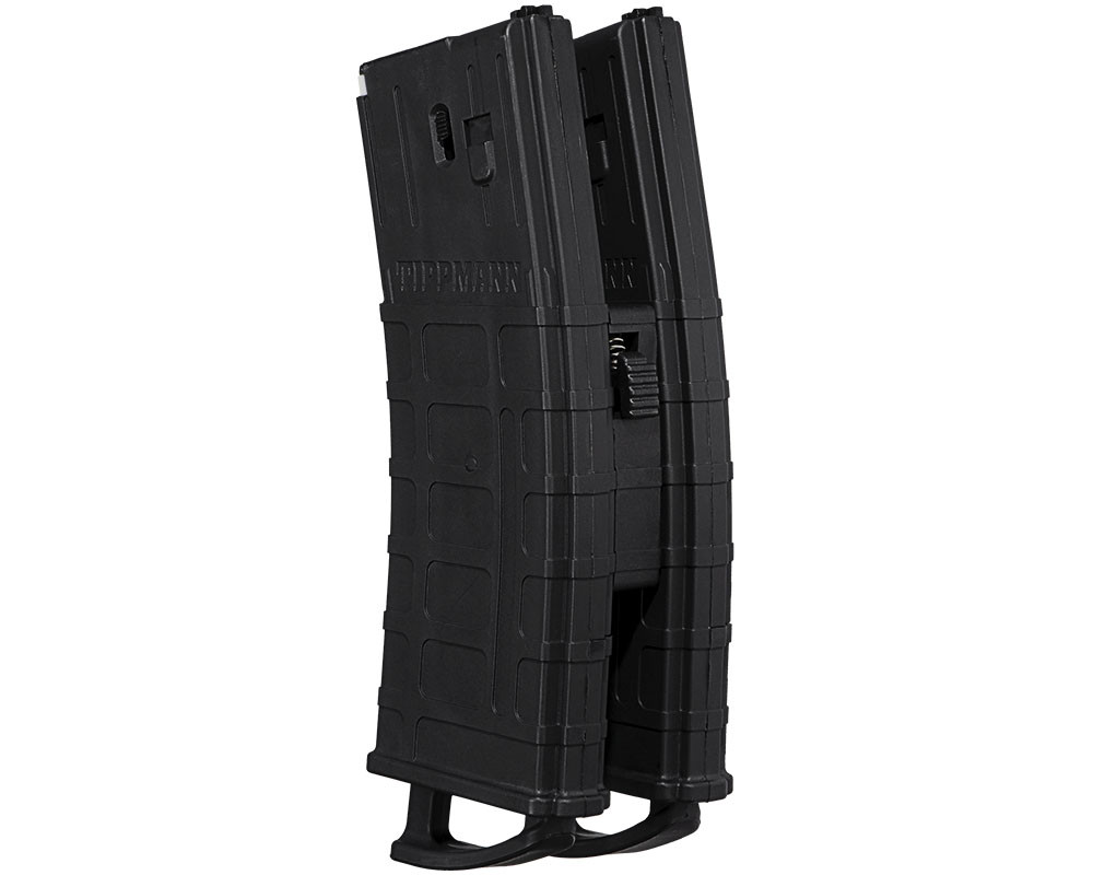 Tippmann TMC .50 Caliber 25 Round Magazine - 2 Pack w/ Coupler - Black ...
