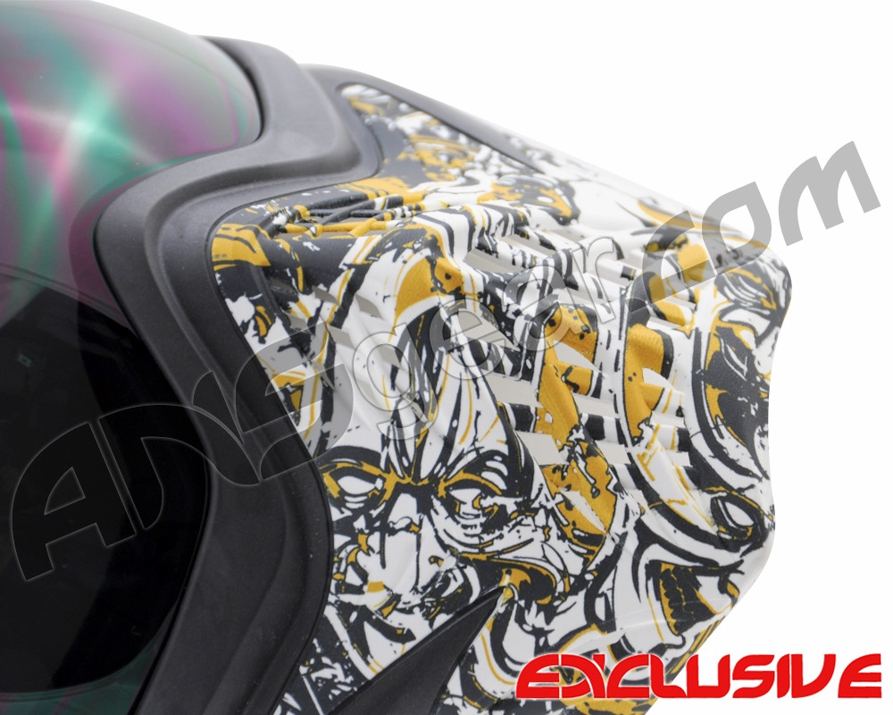 V-Force Grill Paintball Mask - Nightmare Gold - ANSgear.com