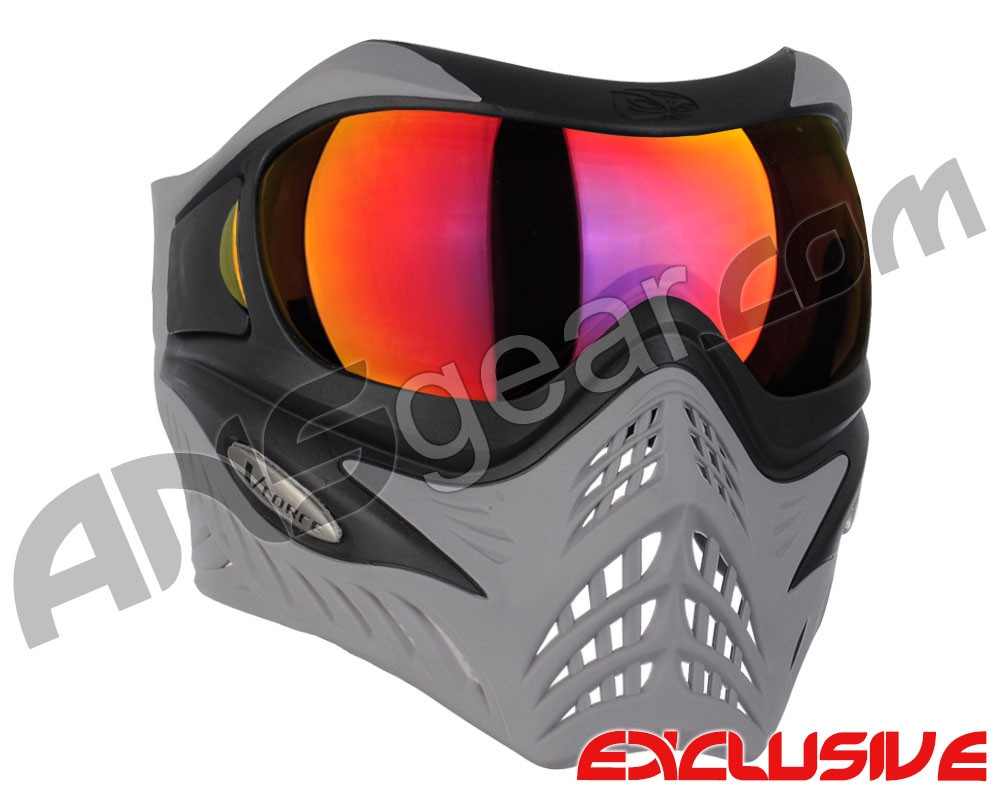 V-Force Grill Paintball Mask - Shark w/ Metamorph HDR Lens