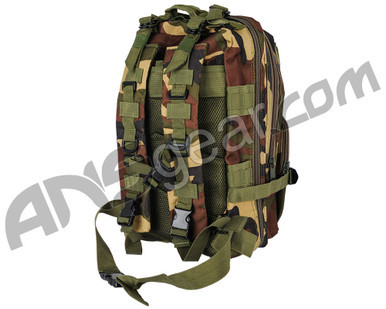 Warrior Paintball Tactical Backpack - Woodland Camo