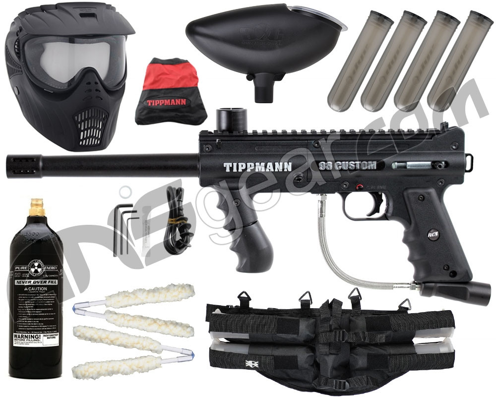 Tippmann 98 Custom ACT Platinum Series - GxG mask, 20 Oz Tank, 4+1 ...