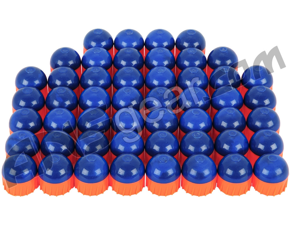 First Strike FSR Paintballs 50 Count - Blue/Orange Shell - Orange Fill