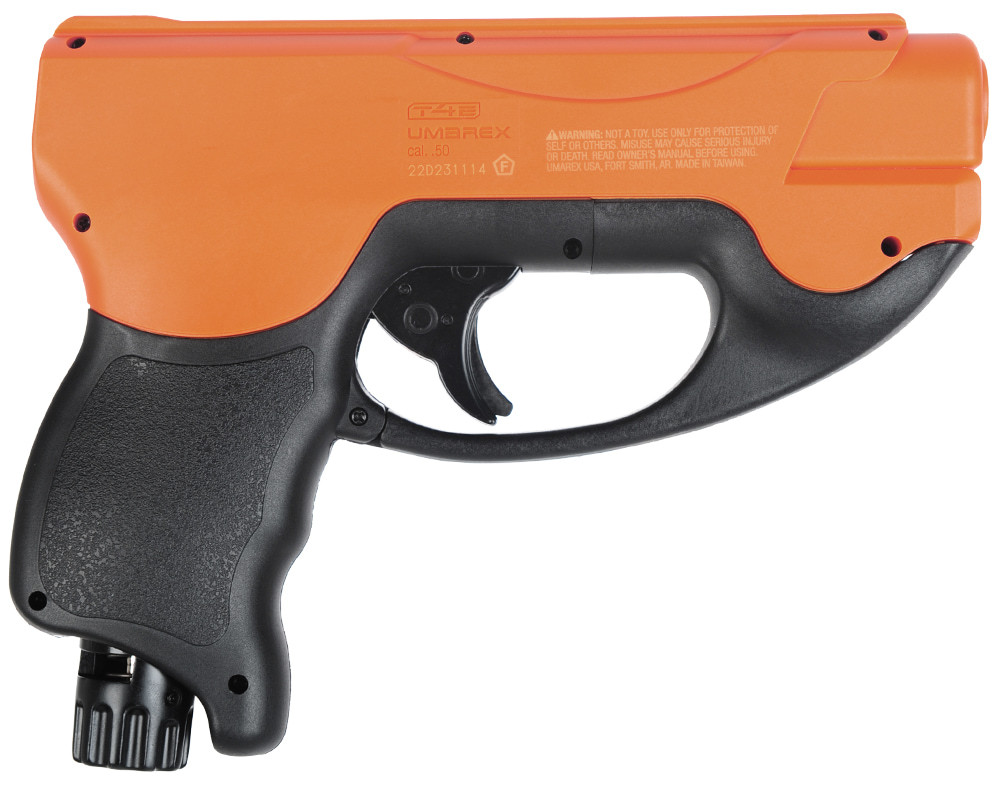 T4E .50 Cal P2P HDP Compact Home Defense Pistol - Orange/Black (2292304)