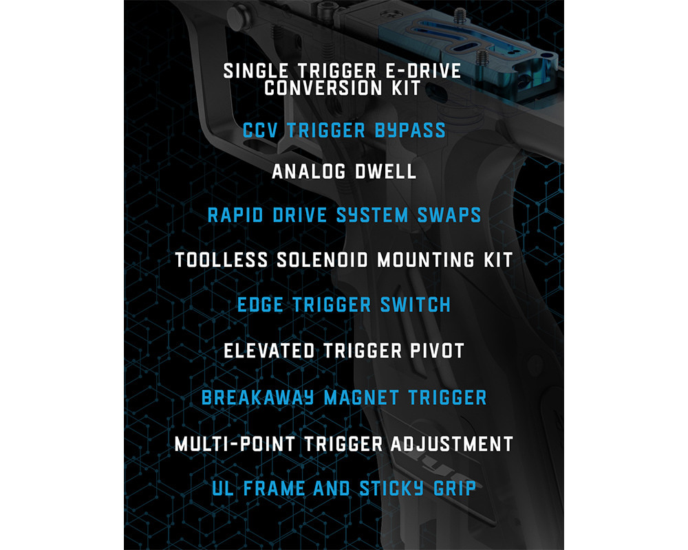 Dye DSR+ Mechanical Trigger Frame - Black