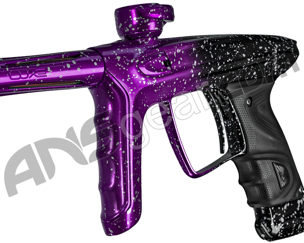 DLX Luxe TM40 Paintball Gun - Purple/Black Speckle Fade