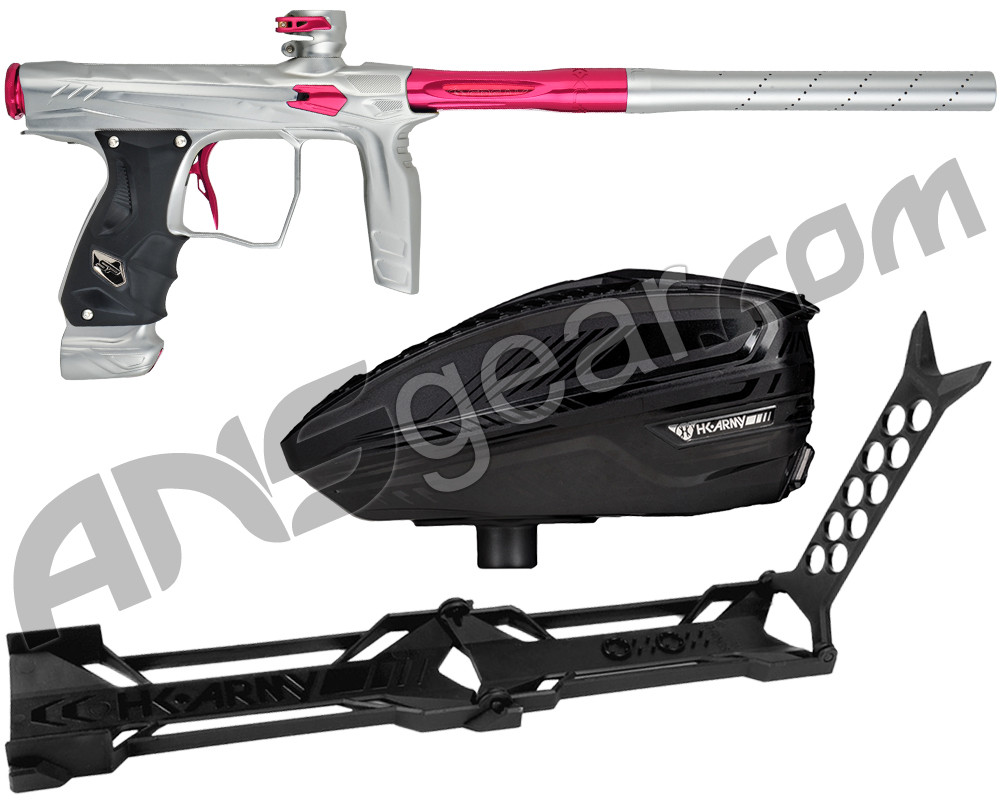 HK Army Shocker AMP Electronic Paintball Gun w/ Free TFX 3 Loader ...