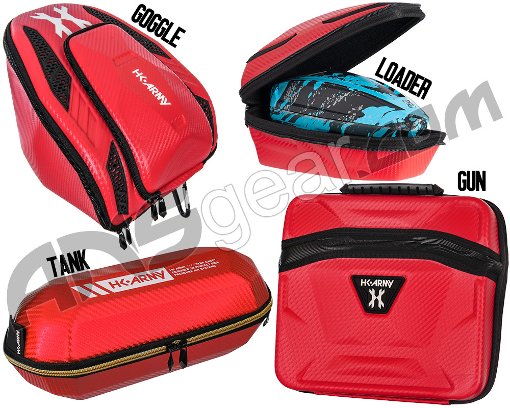 HK Army Ultimate Exo Case Protector Bundle - Red