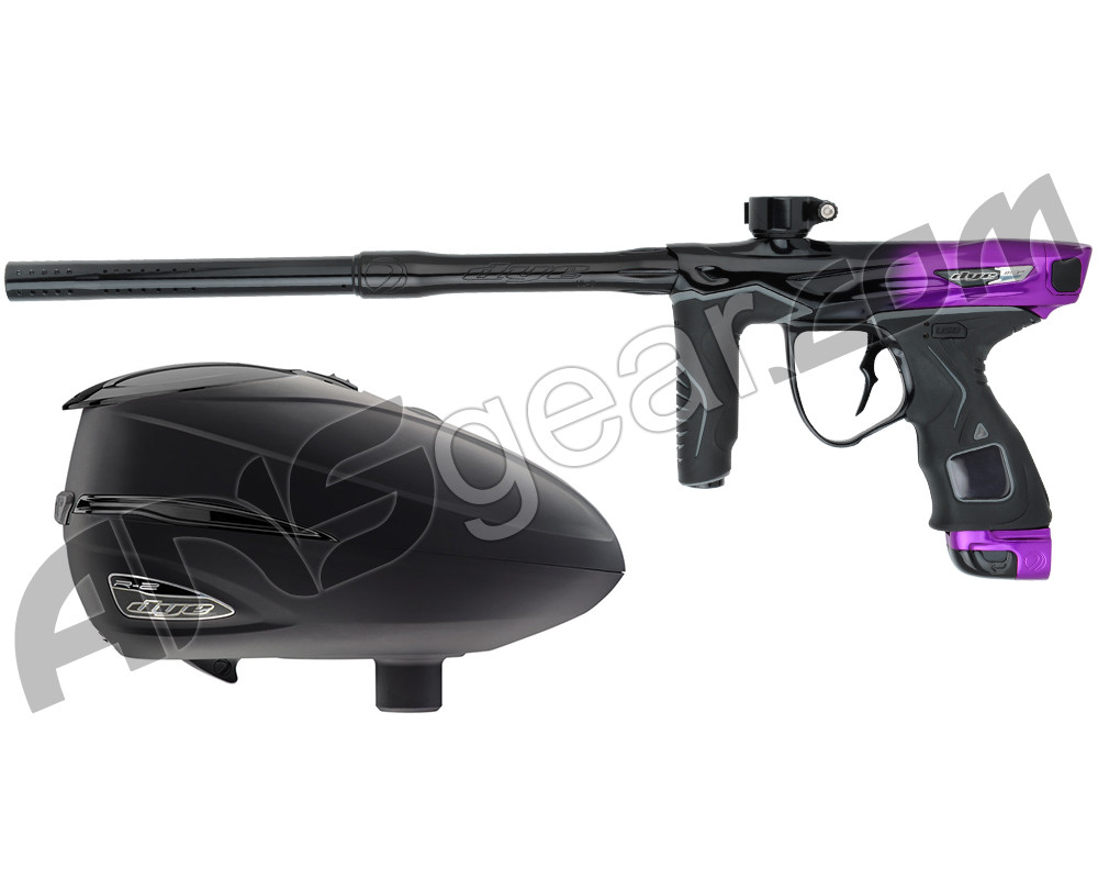 Dye M3+ 2.0 Paintball Gun w/ Free Dye R2 Loader - Barney Black/Purple Fade