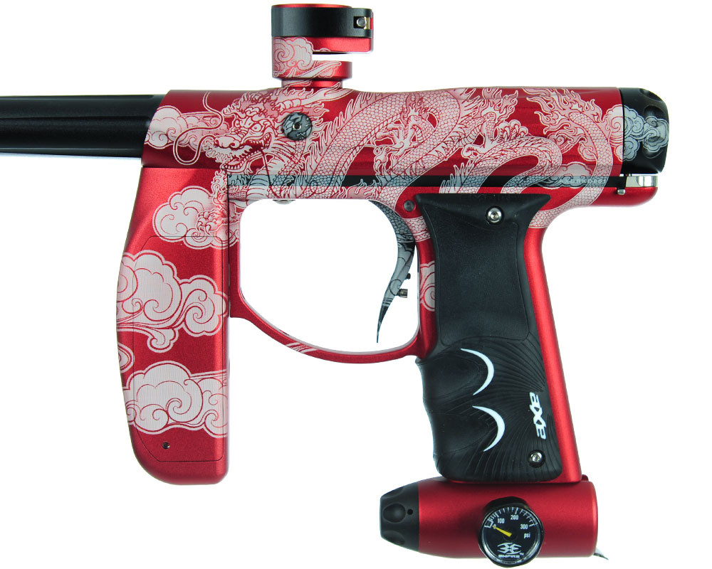 Laser Engraved Gun Design - Mushu