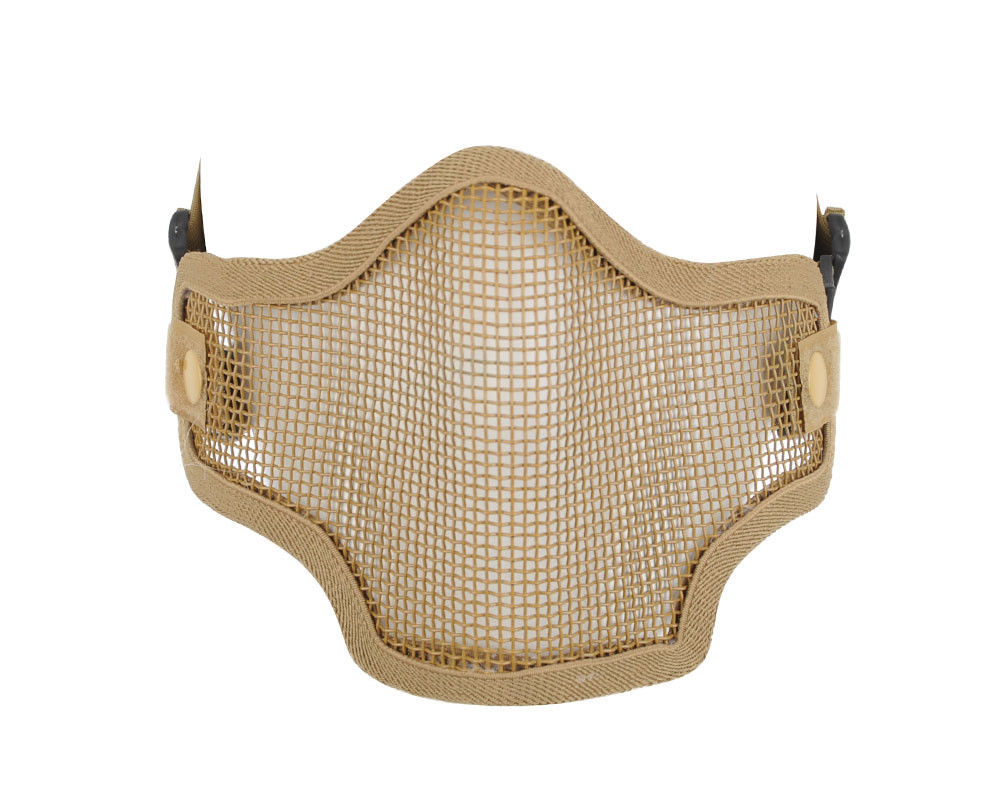 Valken 2G Wire Mesh Tactical Airsoft Mask - Tan - ANSgear.com