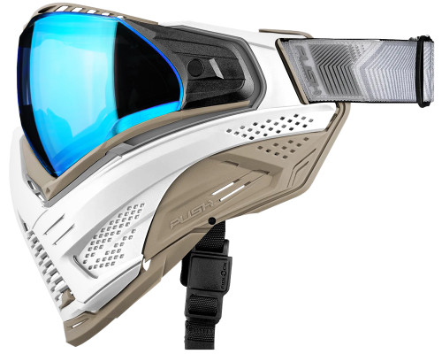Push Unite XL Paintball Mask - White Walker Tan