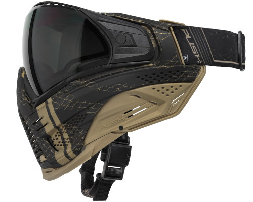 Push Unite XL Paintball Mask - VPR Gold