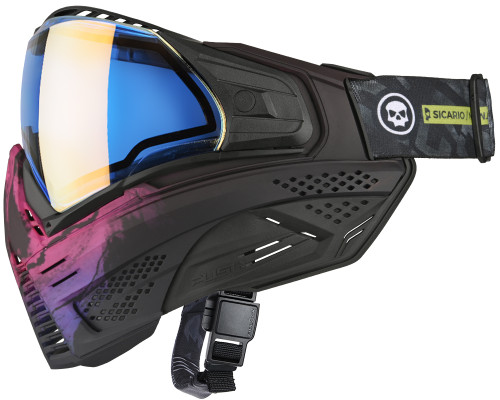 Push Unite Paintball Mask - Infamous Cotton Candy Skull